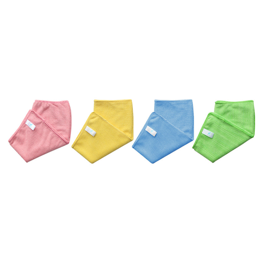 Microfibre Cloth 30x60cm 280gsm (10 Pack) – BLUE/RED/GREEN/YELLOW ...